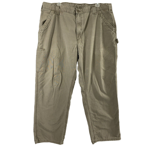 Carhartt | Pants | Carhartt Pants Mens 4 X 30 Dungaroo Fit Khaki Canvas ...